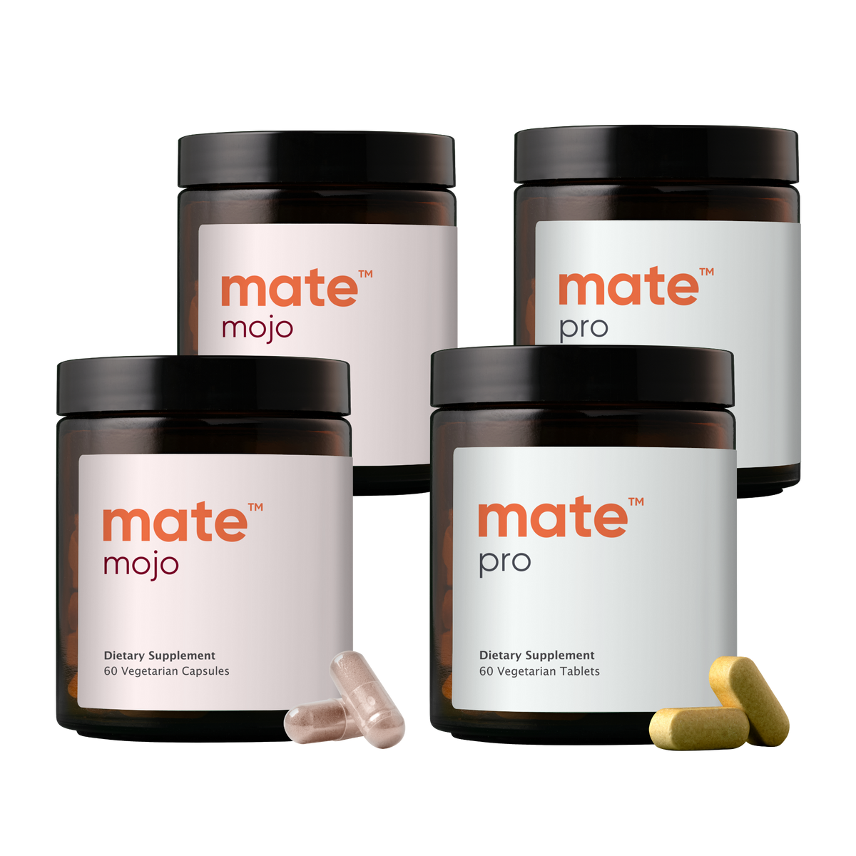 mate mojo + pro Bundle | Libido Booster & Prostate Health Dietary Supplement